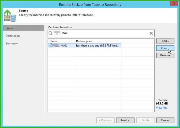Exchange Restore From Tape With Veeam - Nathan Oldfield